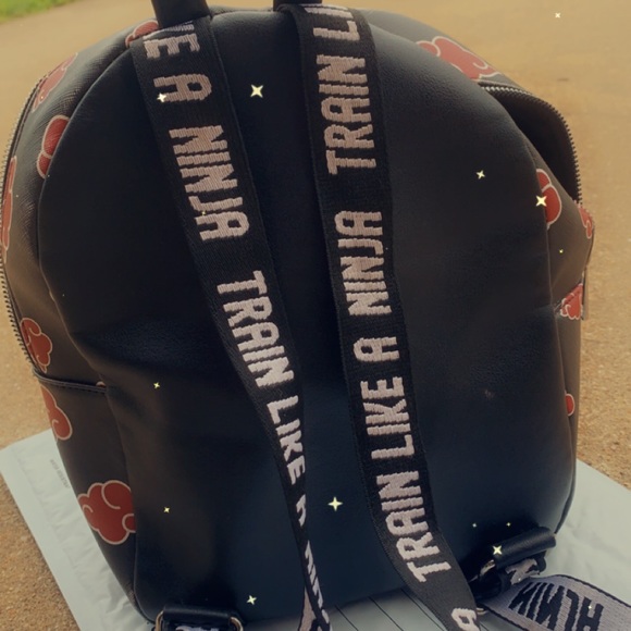 Bags | Akatsuki Backpack Purse And Matching Wallet | Poshmark